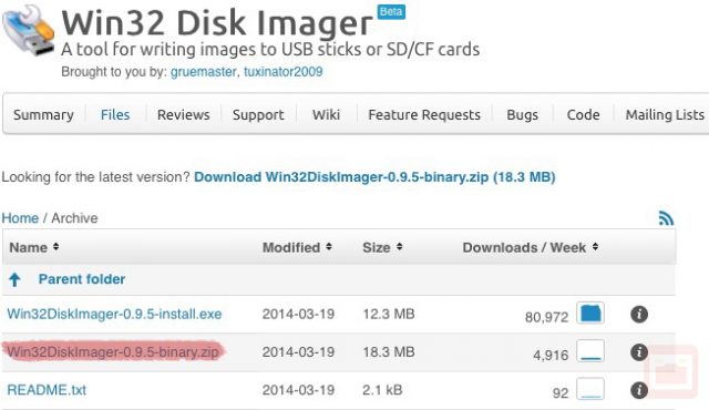 IMG 파일을 USB 메모리에 구울수 있는 Win32 Disk Imager 다운로드와 사용법 - 익스트림 매뉴얼