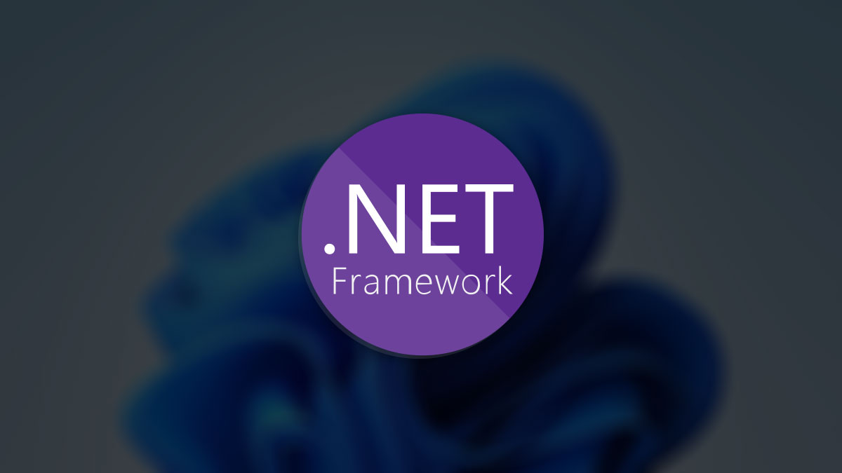  11 NET Framework 3 5 